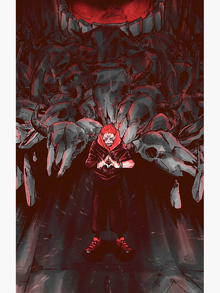 "Sukuna's Domain | jujutsu kaisen" Poster by AoiDoi | Redbubble