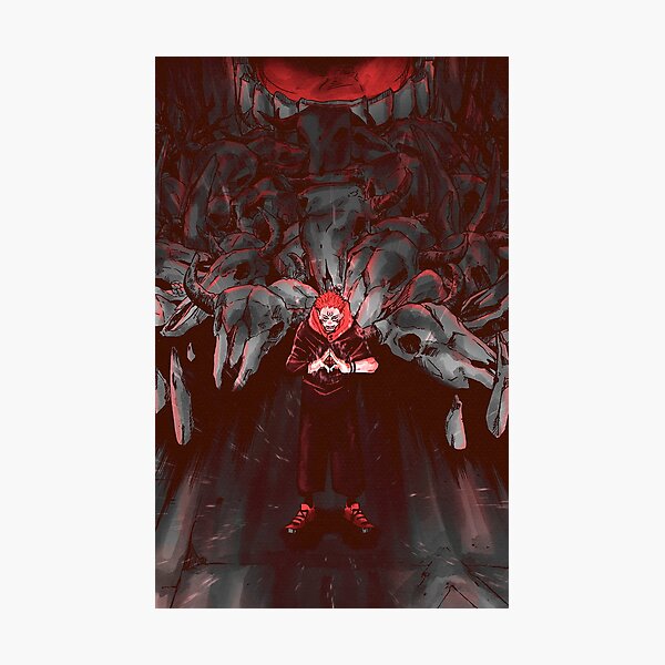 "Sukuna's Domain | jujutsu kaisen" Photographic Print by AoiDoi | Redbubble