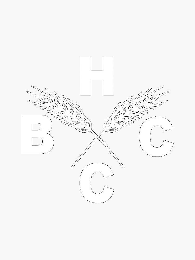 "HCBC Logo" Sticker by honeybryant | Redbubble