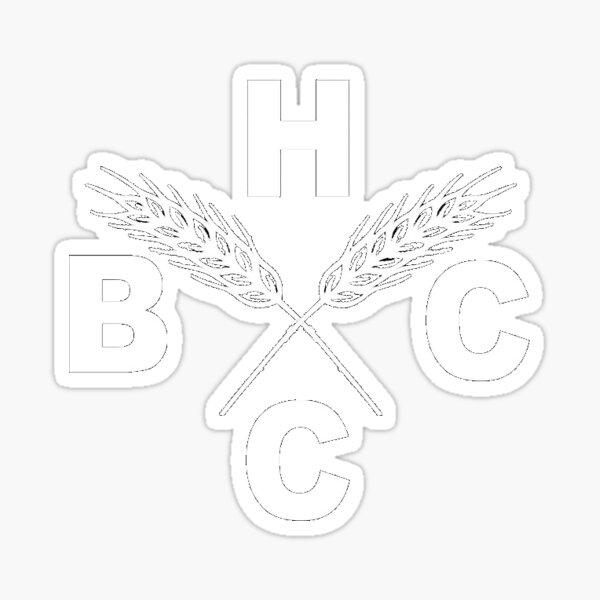 "HCBC Logo" Sticker by honeybryant | Redbubble