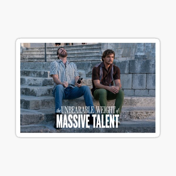 "Massive Talent" Sticker for Sale by Movarel | Redbubble