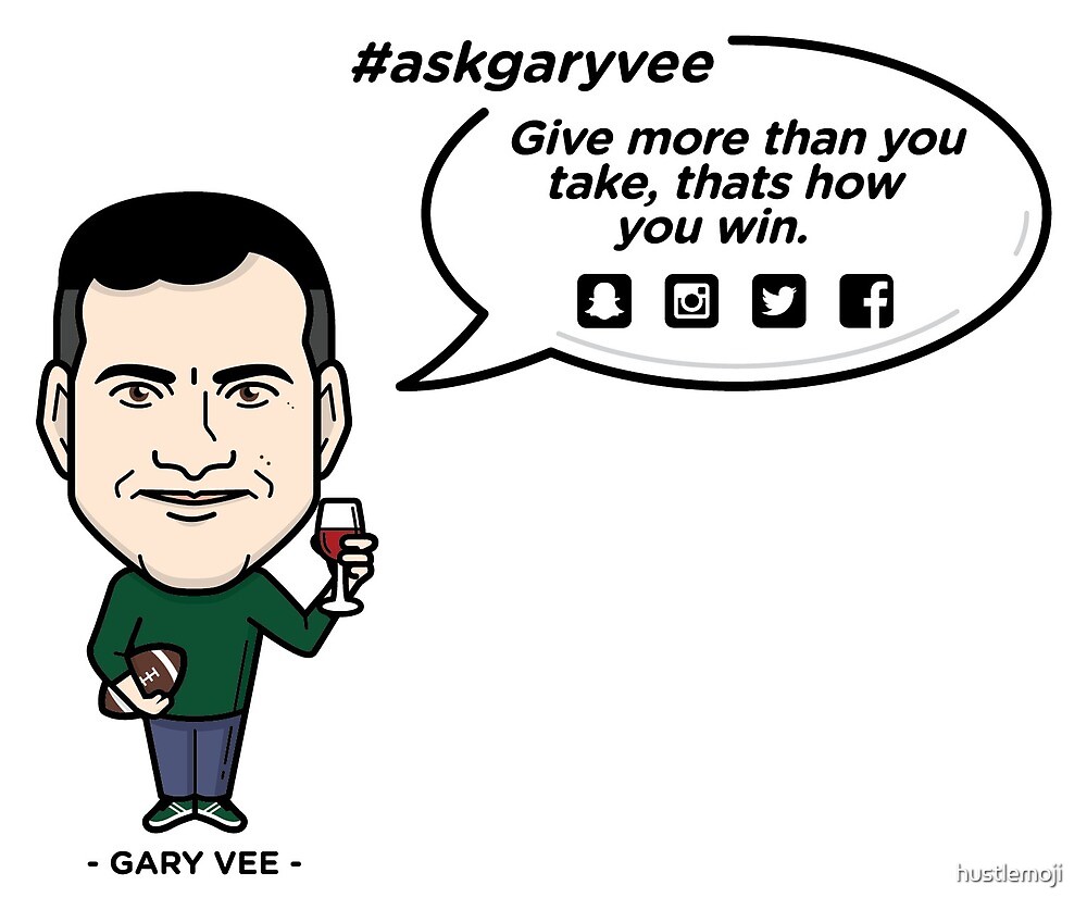 "Gary V" by hustlemoji | Redbubble