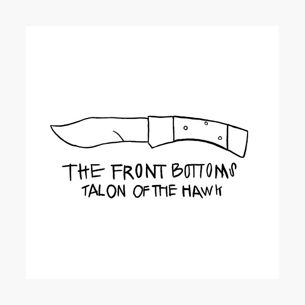 Lámina fotográfica «Carátula del álbum TFB Talon of the Hawk» de ...