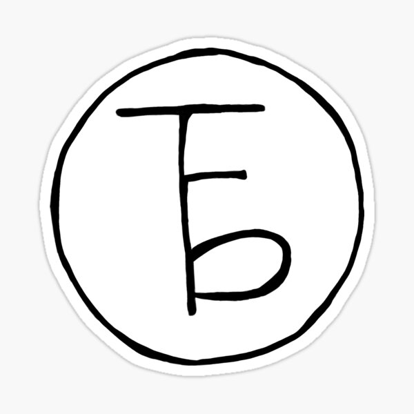 "TFB logo" Sticker for Sale by GemzDesignz | Redbubble