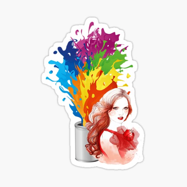 "Amazing digital design " Sticker by Nadeem5 | Redbubble