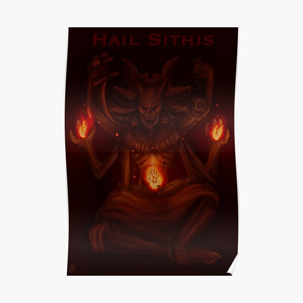 Póster «¡Salve, Sithis! - Arte original de la Hermandad Oscura» de ...