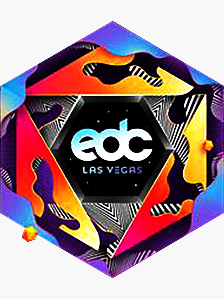 "EDC LV" Sticker for Sale by Hoersophon | Redbubble