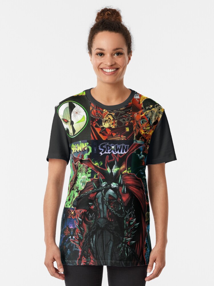 "Spawn" T-shirt for Sale by marinalessa | Redbubble | soawn graphic t ...