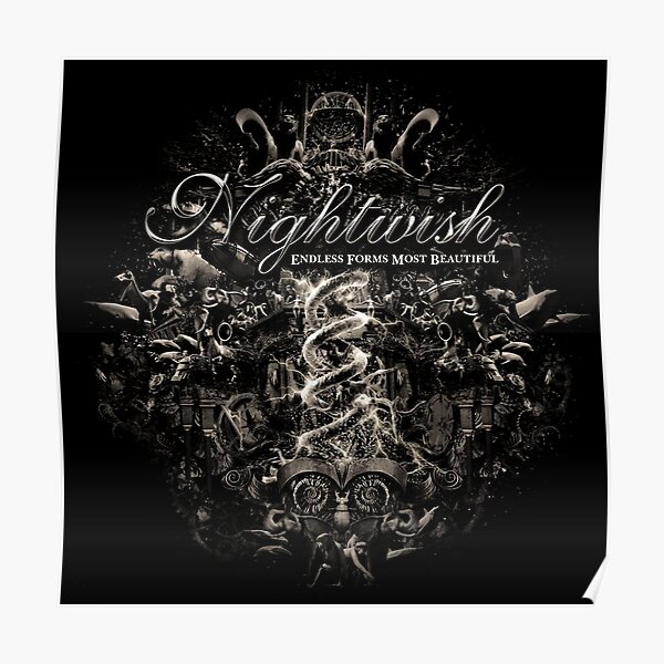 "NIGHTWISH BAND METAL" Poster for Sale by samellajohnson | Redbubble
