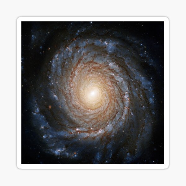 "NGC 3147 - Spiral galaxy in the constellation of Draco" Sticker by ...