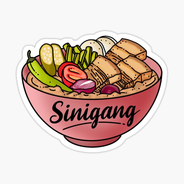 Sinigang Pork Sinigang Sticker By Lusoblaban Redbubble