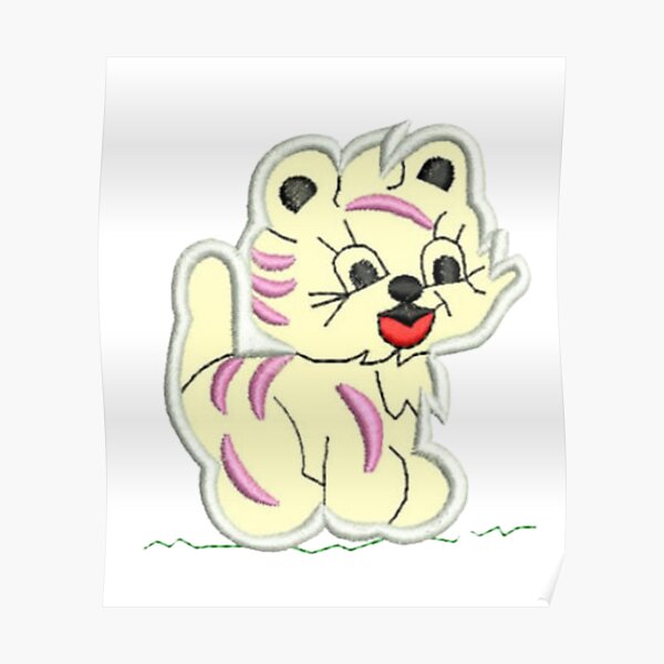 "Cute Kitty Kat" Poster by alamuk96 | Redbubble