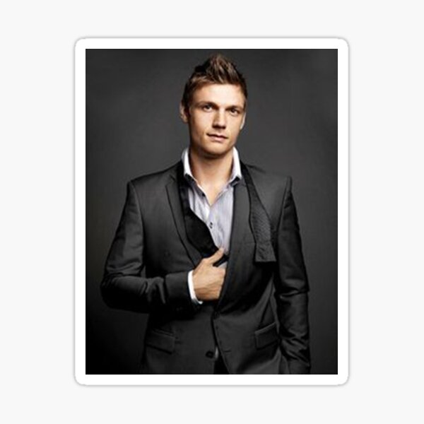"Album - Nick Carter " Sticker for Sale by Myca91 | Redbubble