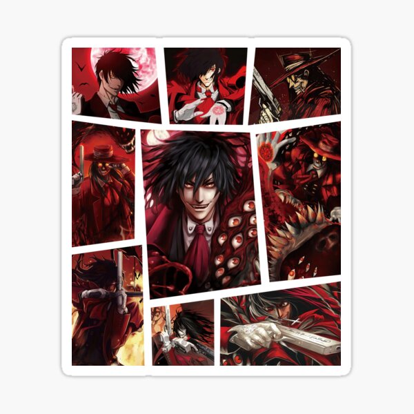 "Hellsing anime" Sticker for Sale by Love-Anime | Redbubble
