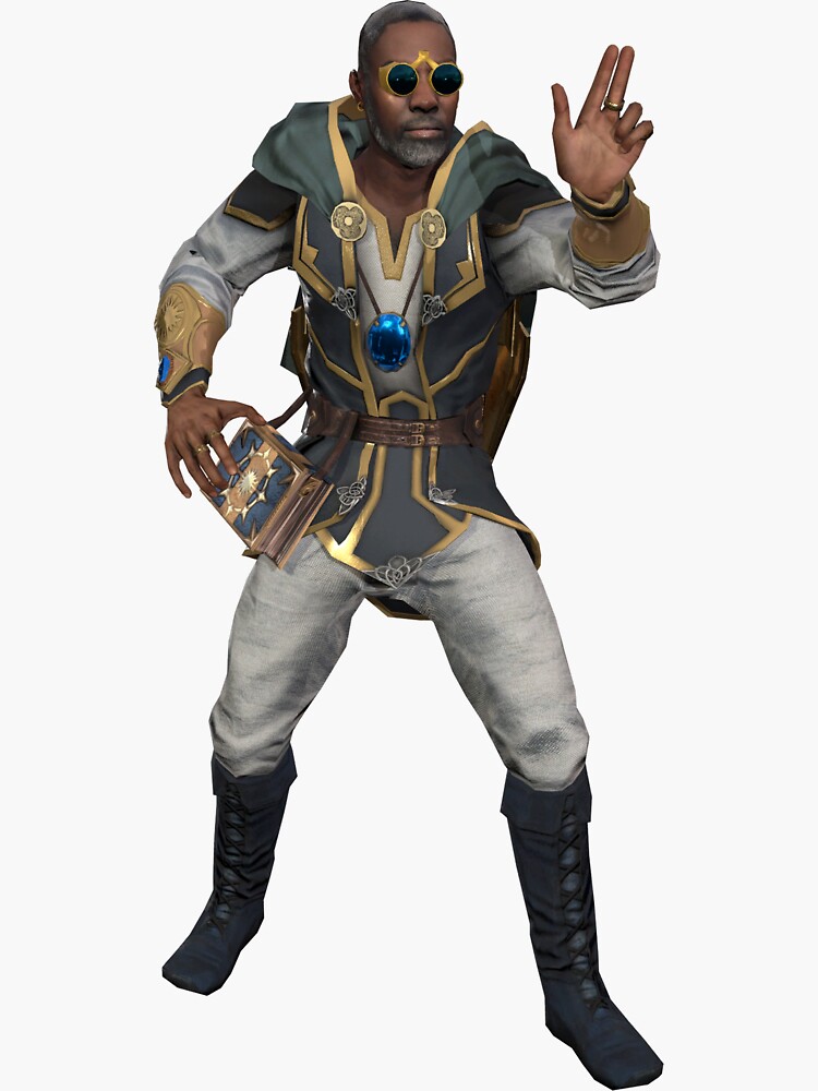 "Good Mage Character" Sticker for Sale by popnchicken | Redbubble