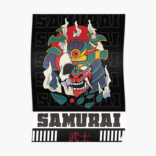 "Samurai X" Poster for Sale by MoodyT-shirt | Redbubble