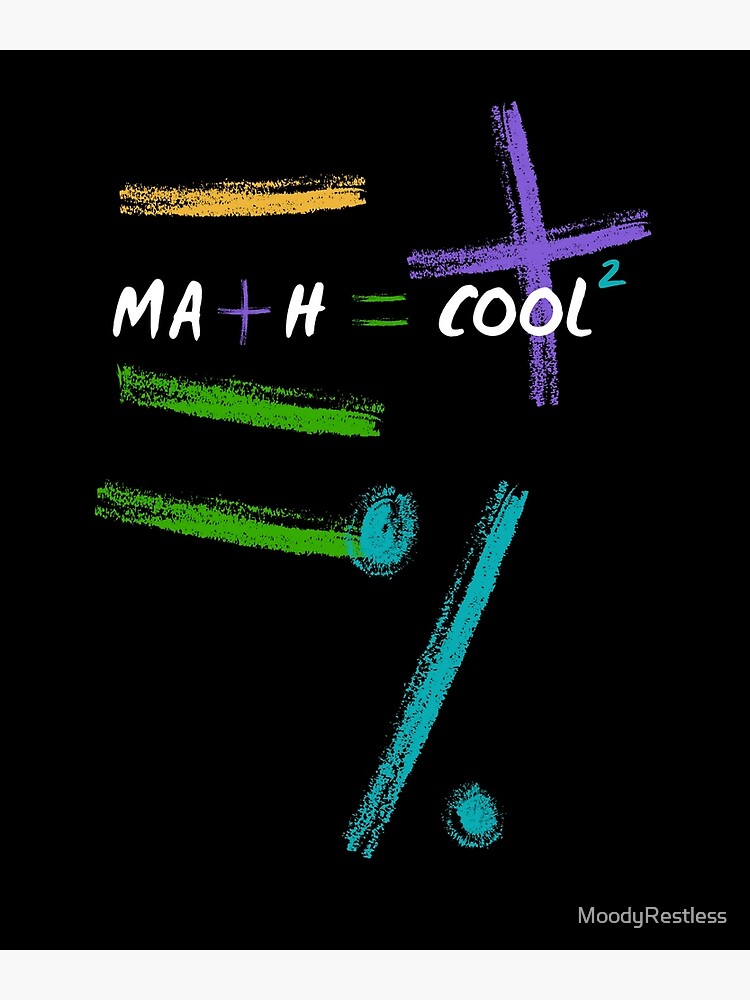 "Math is Cool Squared | Big Brain | Cool Mathematician | Mathematics ...