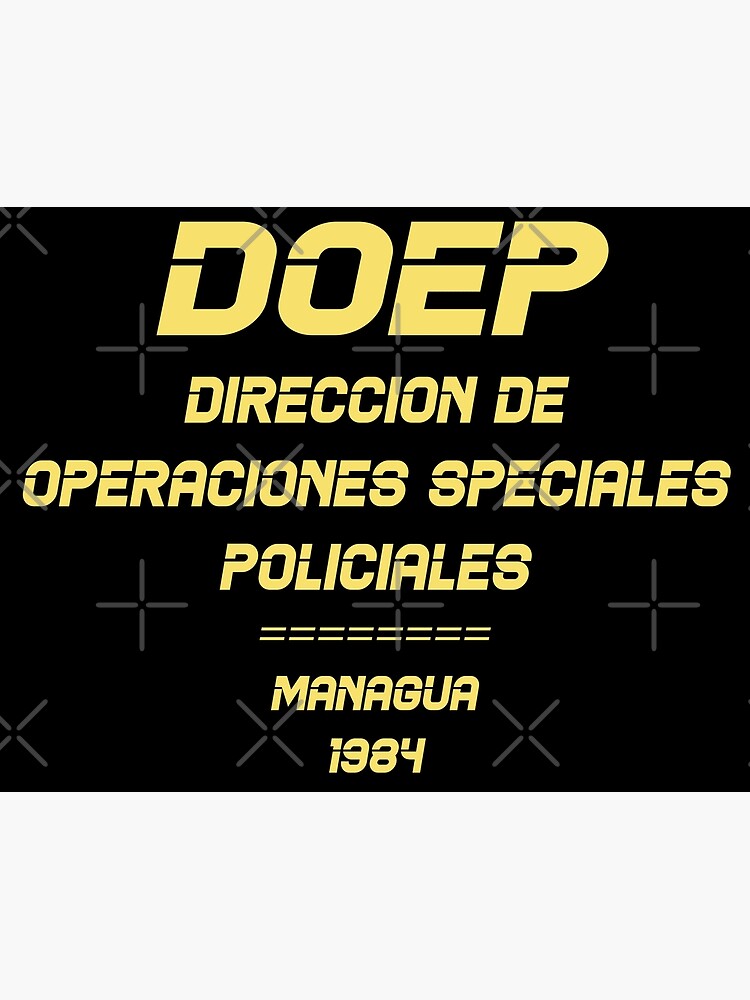 Póster «Policía de Nicaragua DOEP Fuerza Especial de Nicaragua #1760 ...