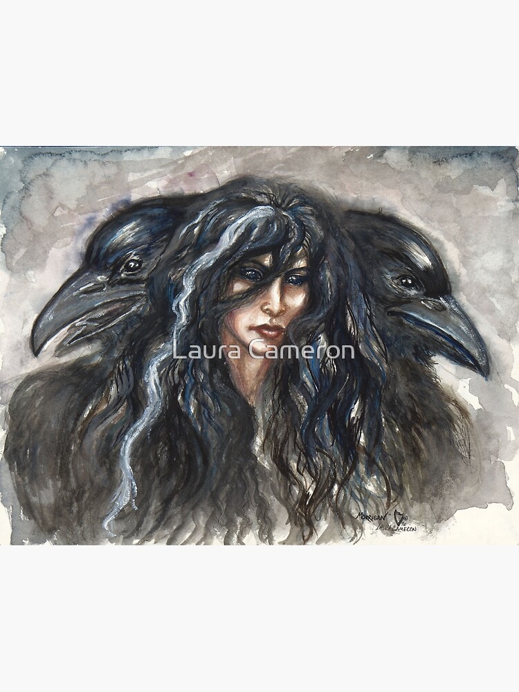 "Morrigan" Art Print for Sale by NWVisionsStudio | Redbubble