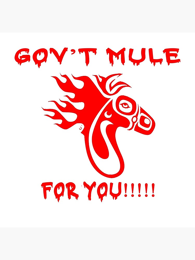 "Gov't mule logo" Poster for Sale by lbeebeb8 | Redbubble