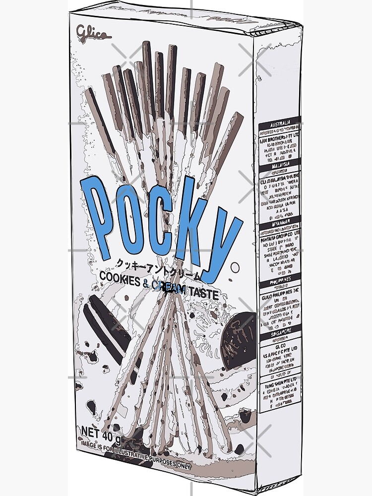 Pocky Logo White