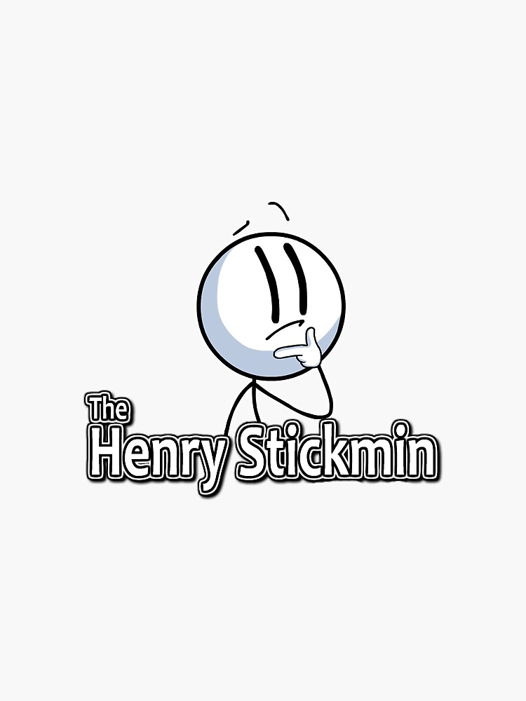 "The Henry Stickmin" Sticker by TheMorvy | Redbubble
