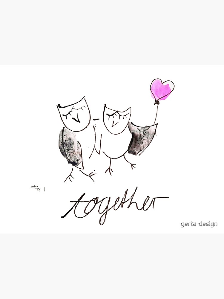 "Together" Sticker by gerta-design | Redbubble