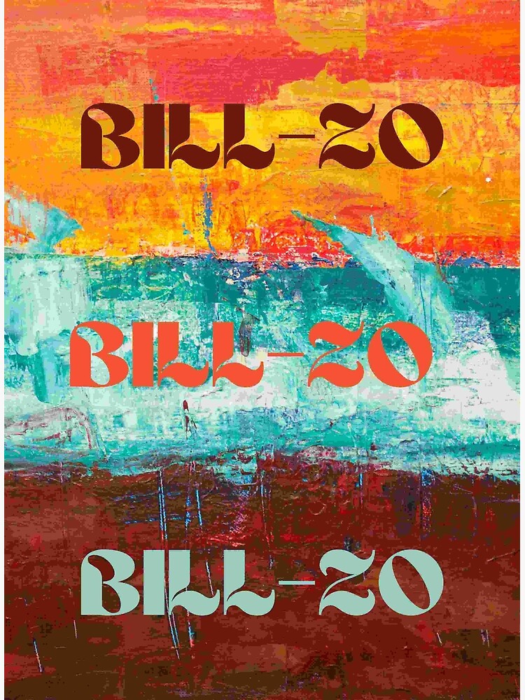"Billzo" Poster for Sale by krenchers | Redbubble