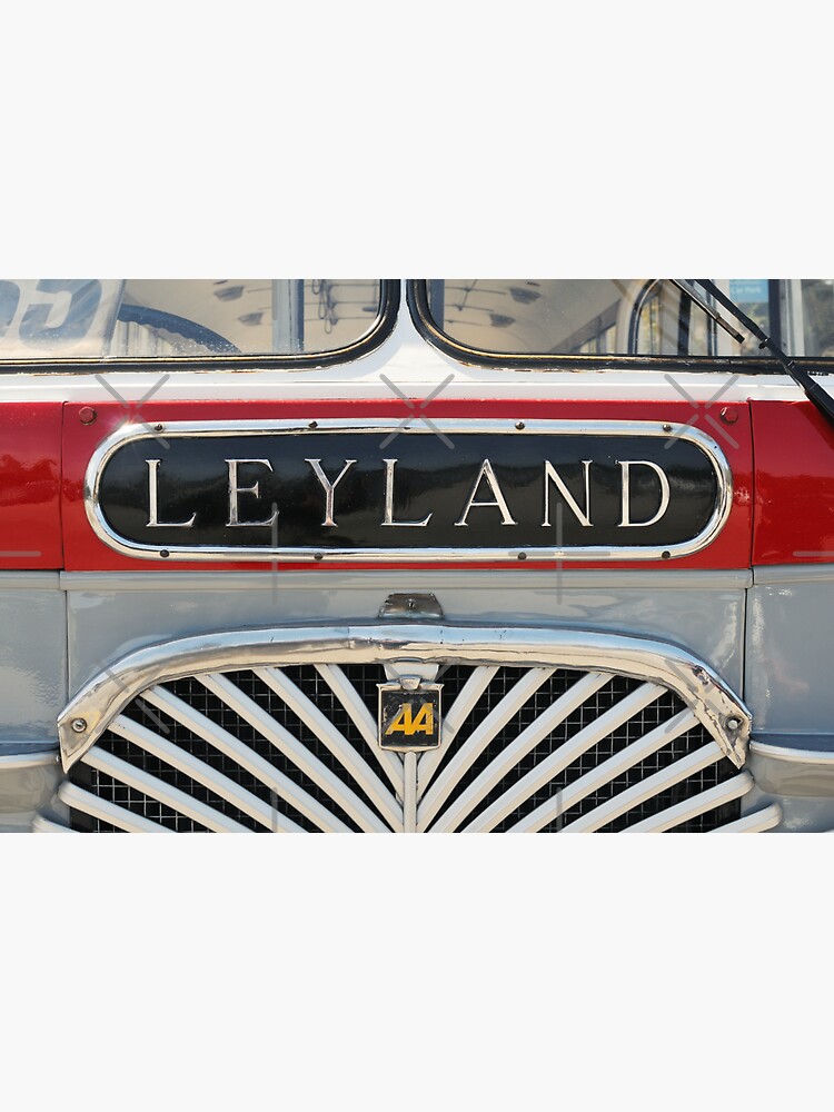 "Front details of vintage Maltese Bus " Sticker by studio838 | Redbubble