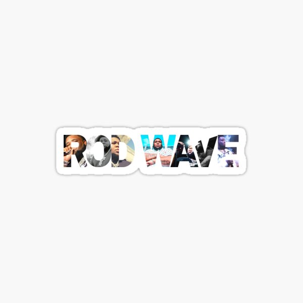 "rod wave essential t shirt | sticker" Sticker for Sale by ReganPro5 ...