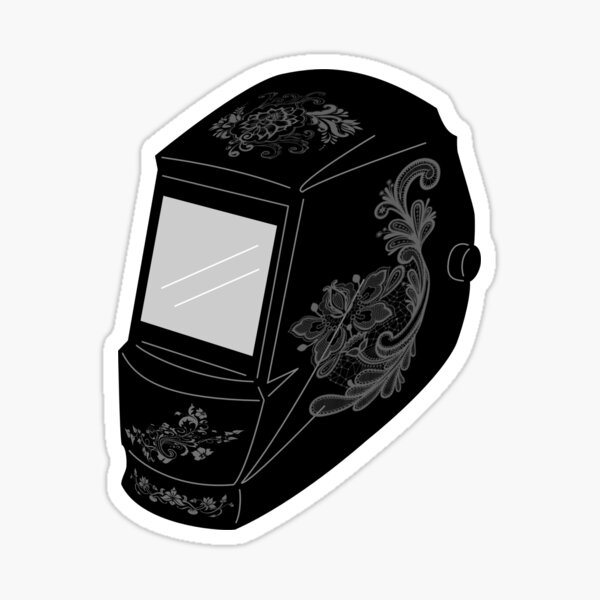 "Lacey helmet" Sticker by XenaNdCats | Redbubble