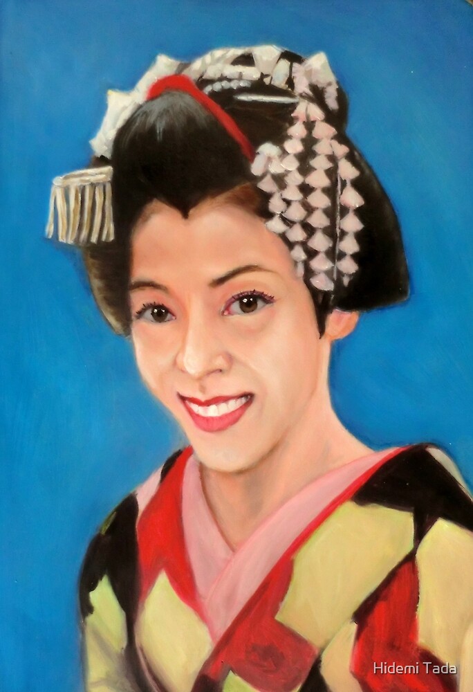 "the most famous maiko in Kyoto, Anna 安奈" by Hidemi Tada | Redbubble