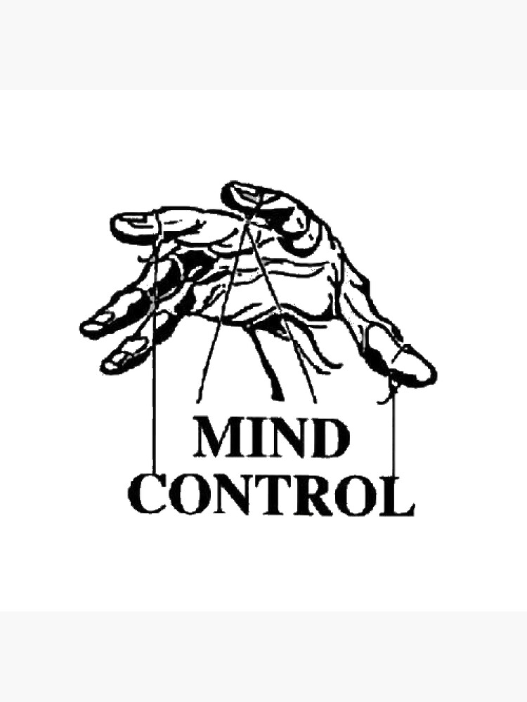 Lámina fotográfica «el dibujo atractivo del control mental muestra tu ...