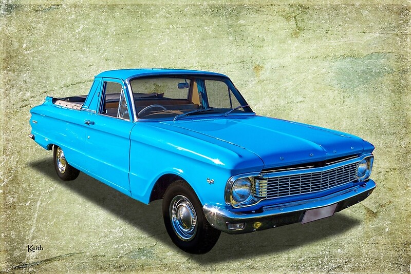 "Falcon Ute" by Hawley Designs | Redbubble