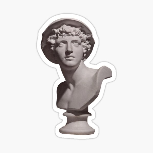 "Greek Statue" Sticker by StickersbySageG | Redbubble