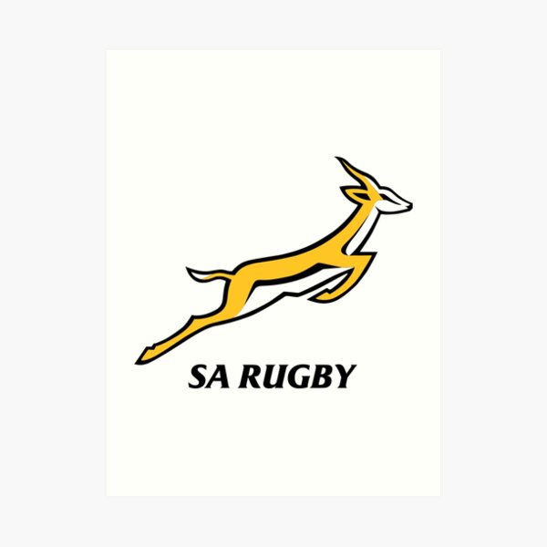 "SARU RUGBY logo" Art Print for Sale by mariovie | Redbubble