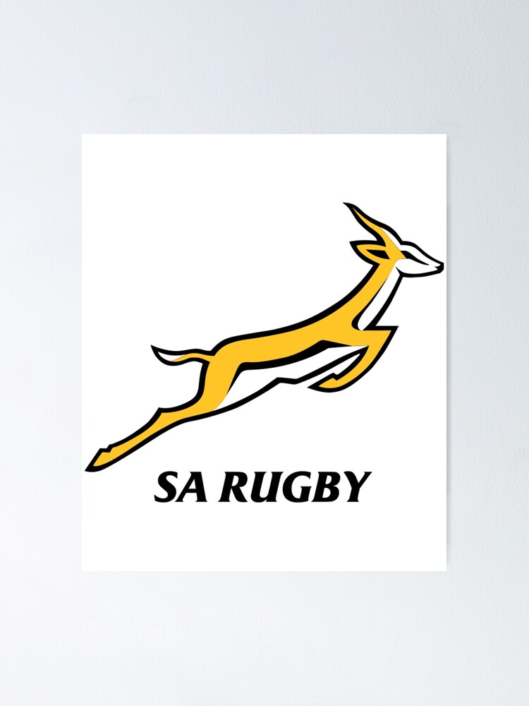 "SARU RUGBY logo" Poster for Sale by mariovie | Redbubble