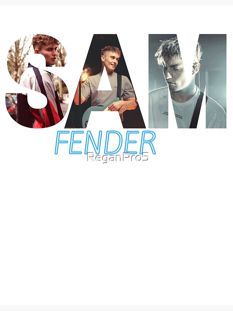 "sam fender t shirt | sticker" Poster for Sale by ReganPro5 | Redbubble