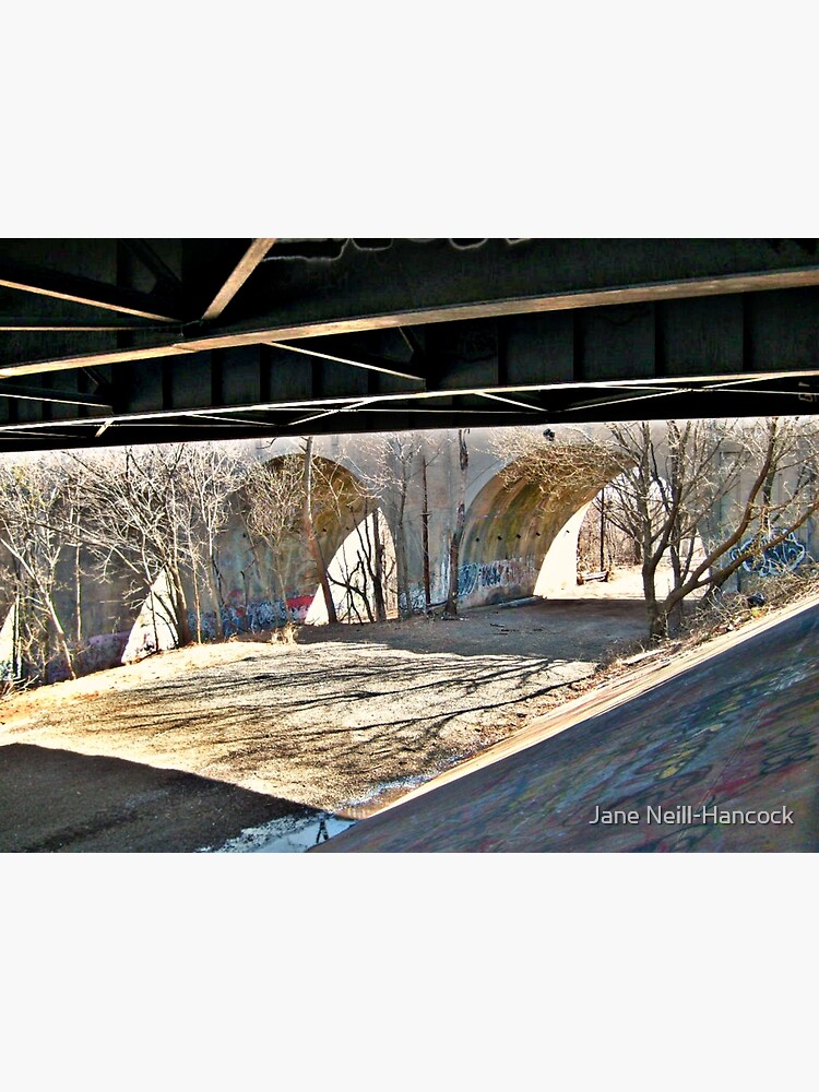 "Under Route 1, the bridge over the Raritan River" Postcard for Sale by ...