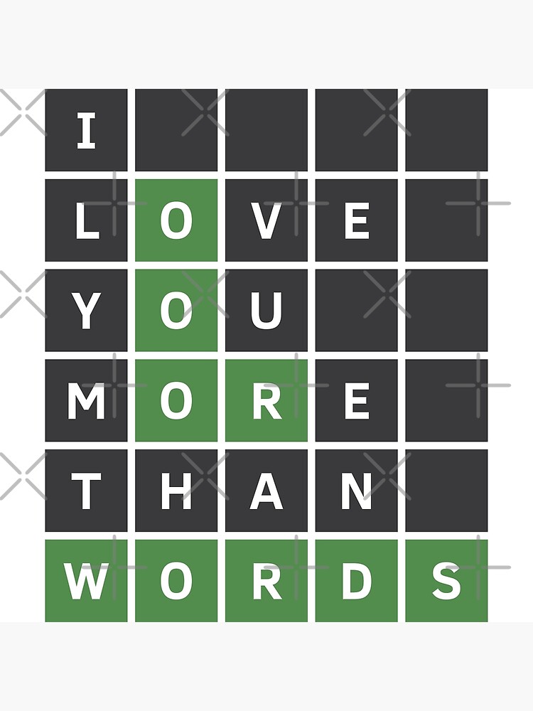 Paper & Party Supplies I Love You More Than Words A5 Greeting Card ...
