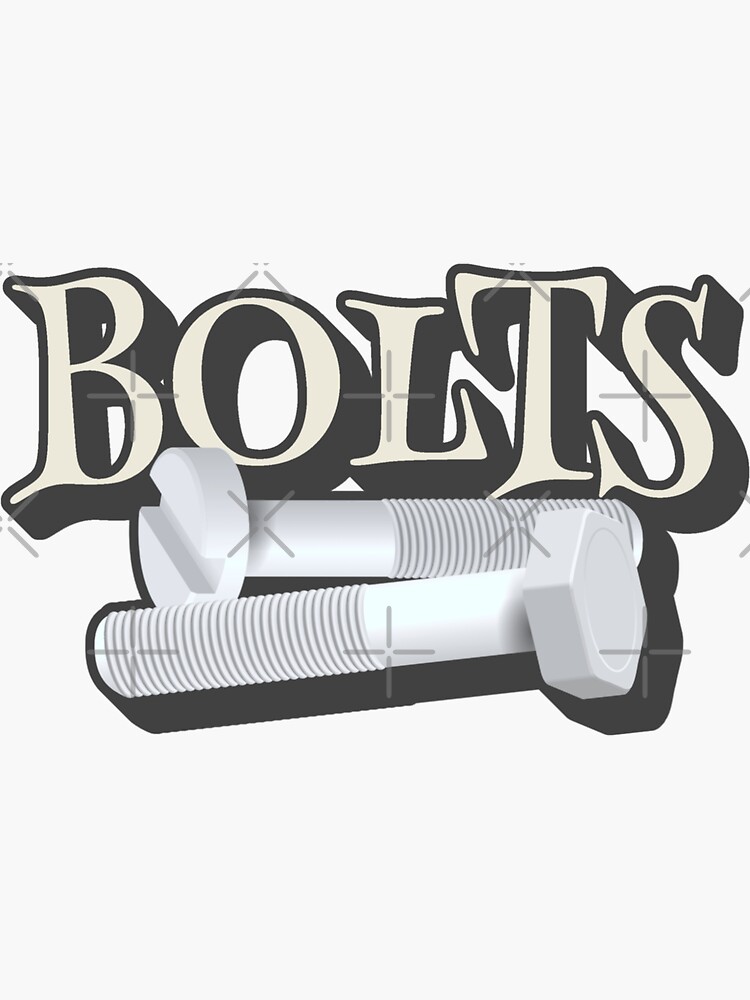 "Nuts And Bolts Couples Design, Fun Nuts Design For Couples" Sticker ...