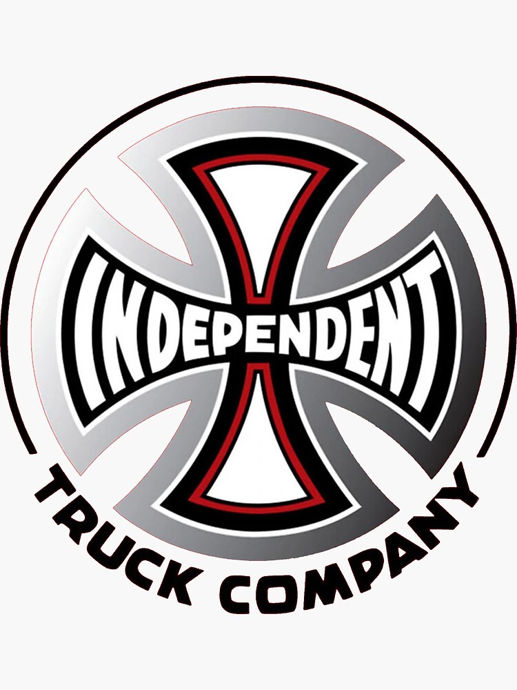 "Independent skateboard t shirt design " Sticker by Skateeets101 ...