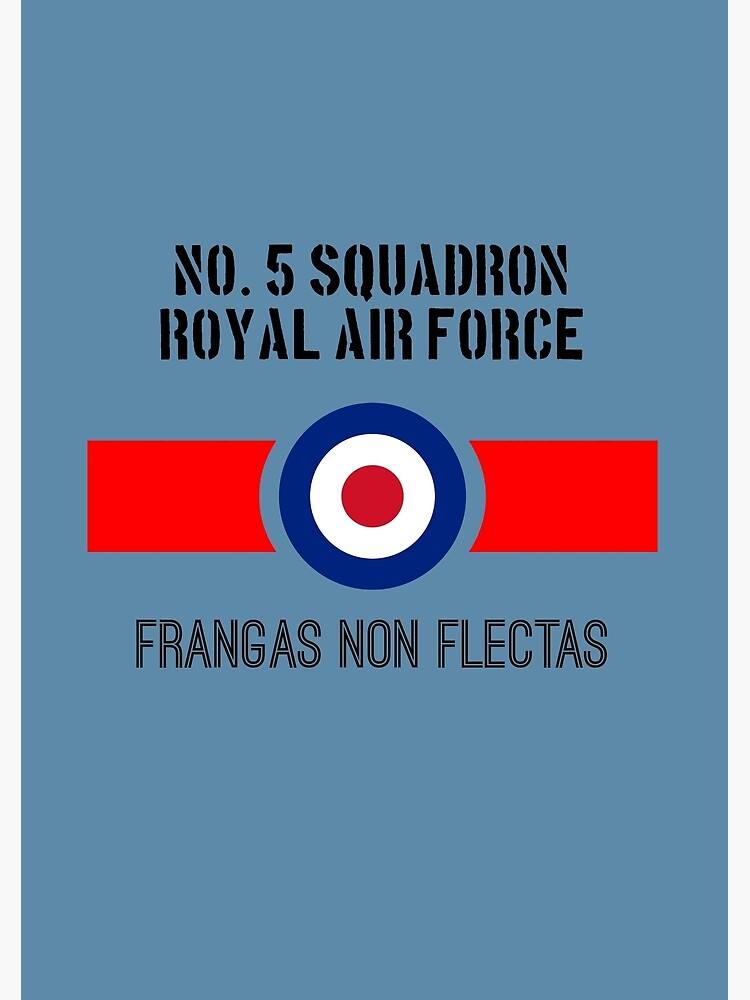 "No. 5 Squadron RAF" Poster for Sale by wordwidesymbols | Redbubble