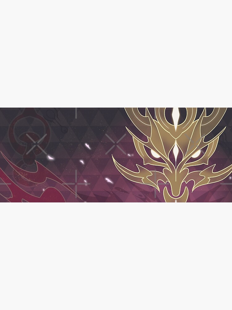 "Arataki Itto Namecard re-design" Poster for Sale by hikarimars | Redbubble