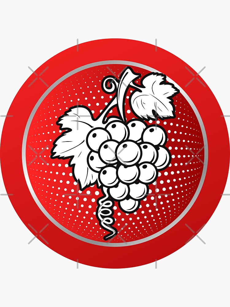 "Market Team Member Bullseye Grape Funny" Sticker for Sale by Trendyium ...
