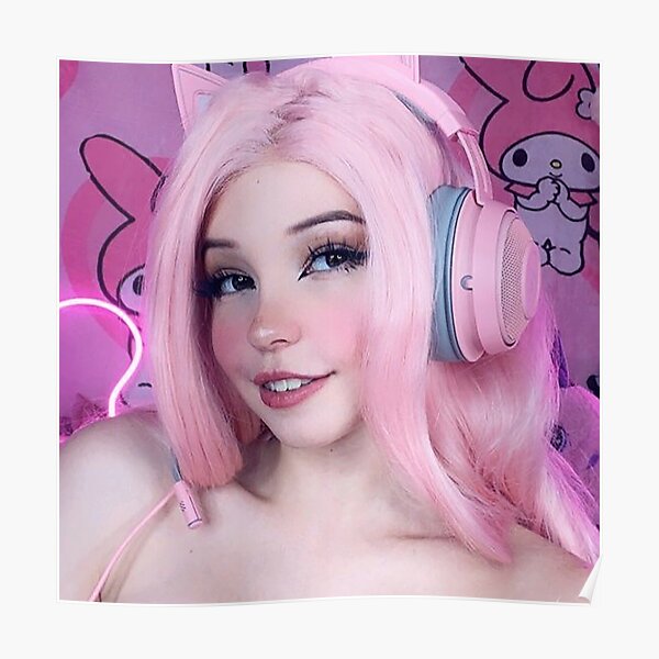 "belle delphine" Poster by o-livai | Redbubble