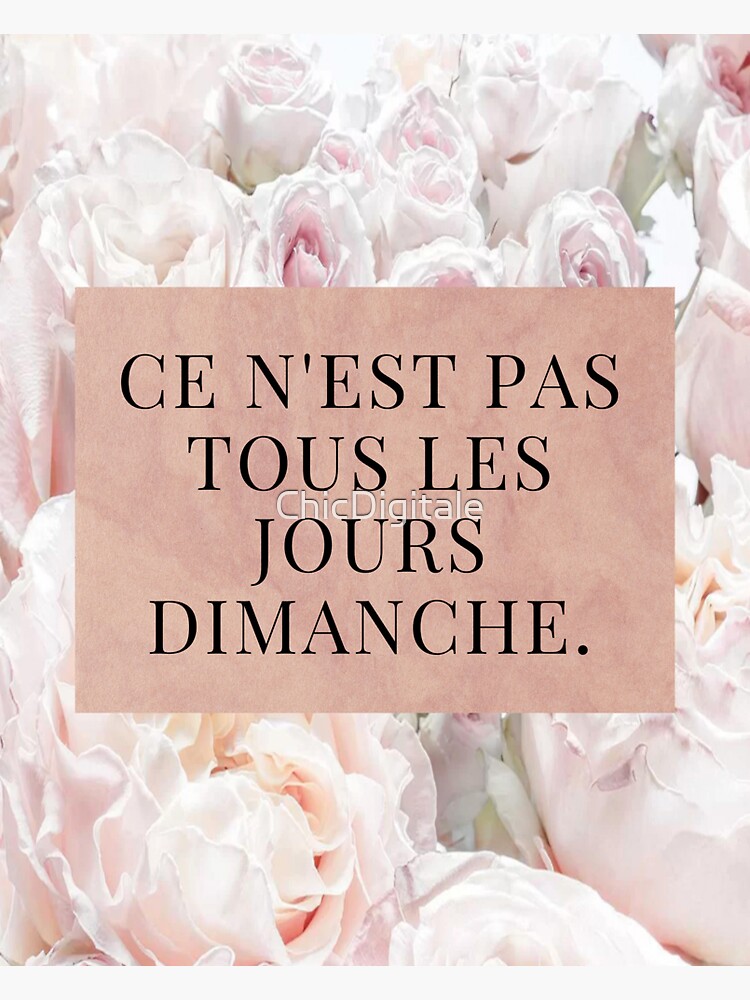 "Spiral notebook it's not every day Sunday Quebec Proverbs" Sticker by ...