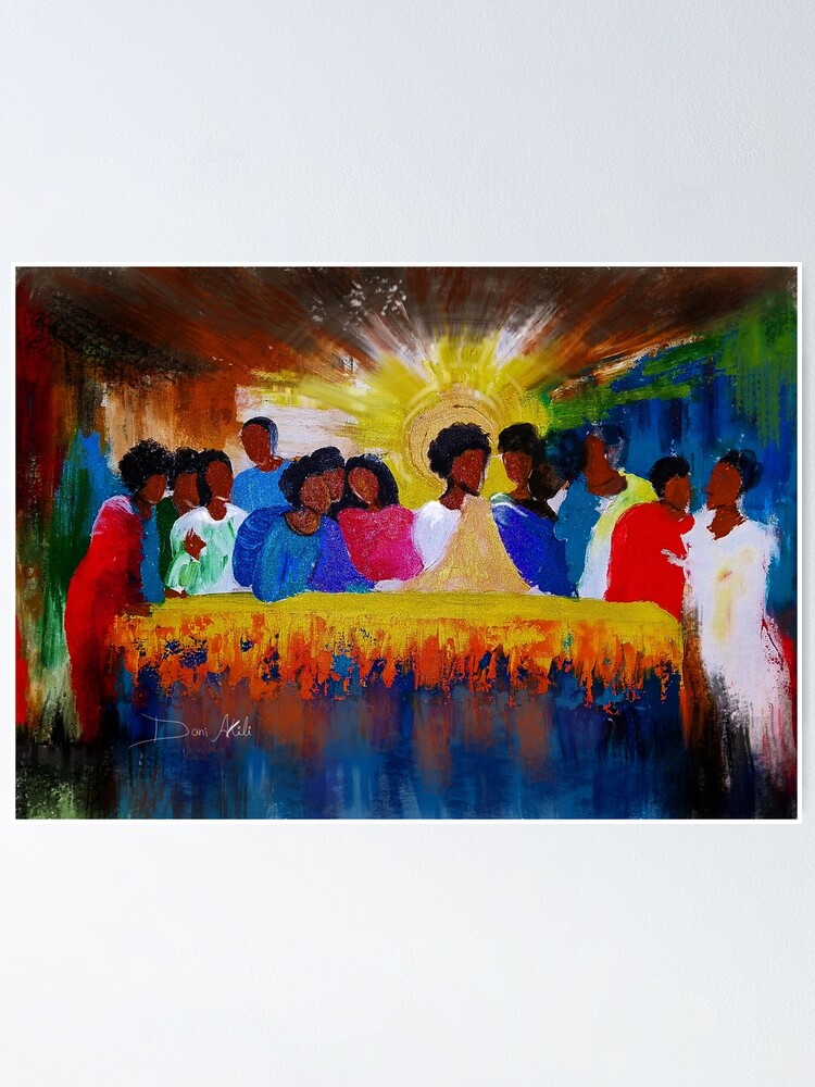 "Santa Ceia" Poster for Sale by DanielleAkili | Redbubble