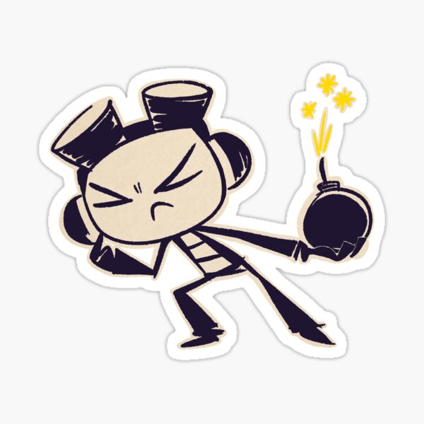 "Bomb Doodle Raz Raz's Archetype" Sticker for Sale by JulietRomanov ...