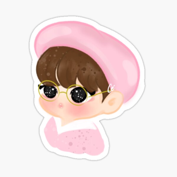 "ATEEZ JONGHO" Sticker for Sale by cecemades | Redbubble
